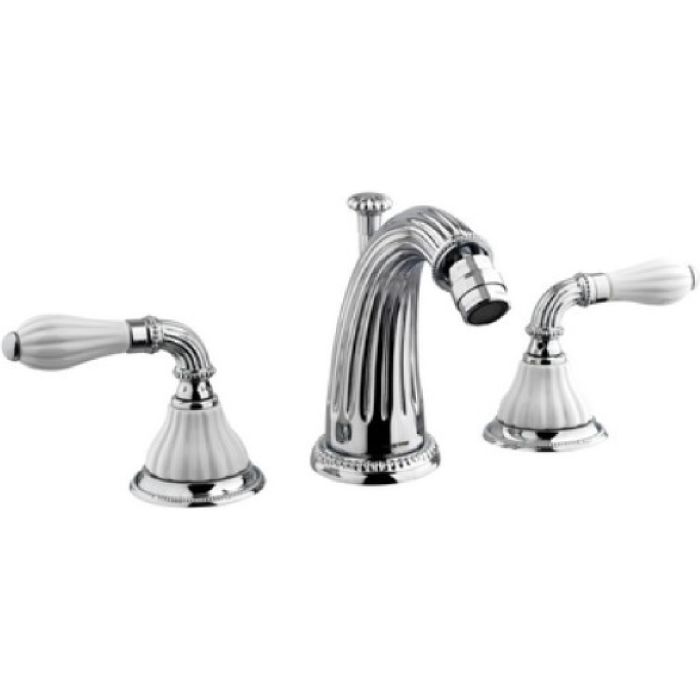 Bronces Mestre / Bidet Fittings / Three holes bidet set with porcelain ...